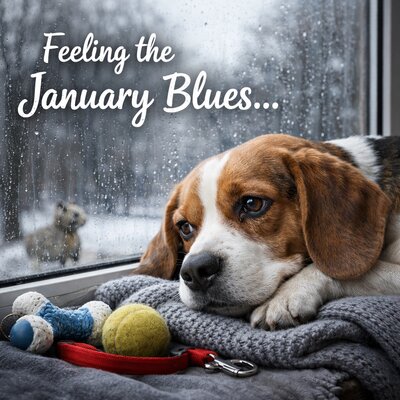 The January Woes: How Our Dogs Feel the Post-Holiday Slump Too - Blog ...